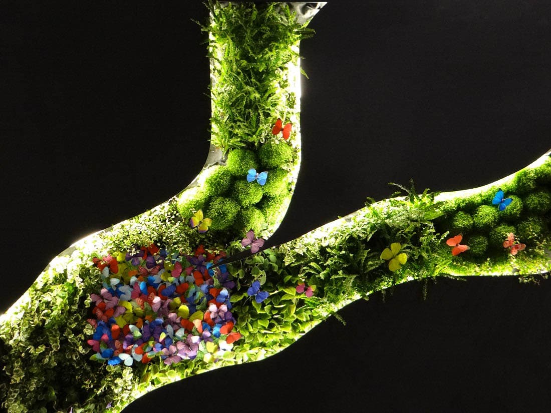 Du mur floral au mur végétal, laissons la verdure nous envahir